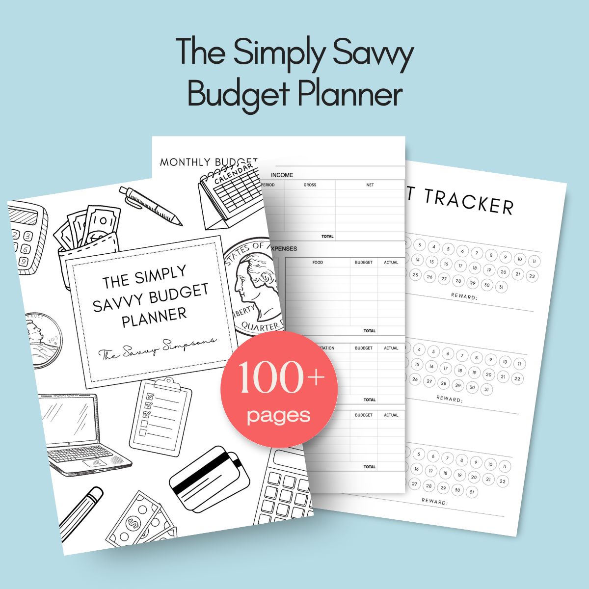The Simply Savvy Budget Planner – The Savvy Simpsons